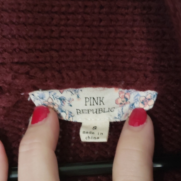 Pink Republic | Sweaters | Nwot Pink Republic Duster | Poshmark